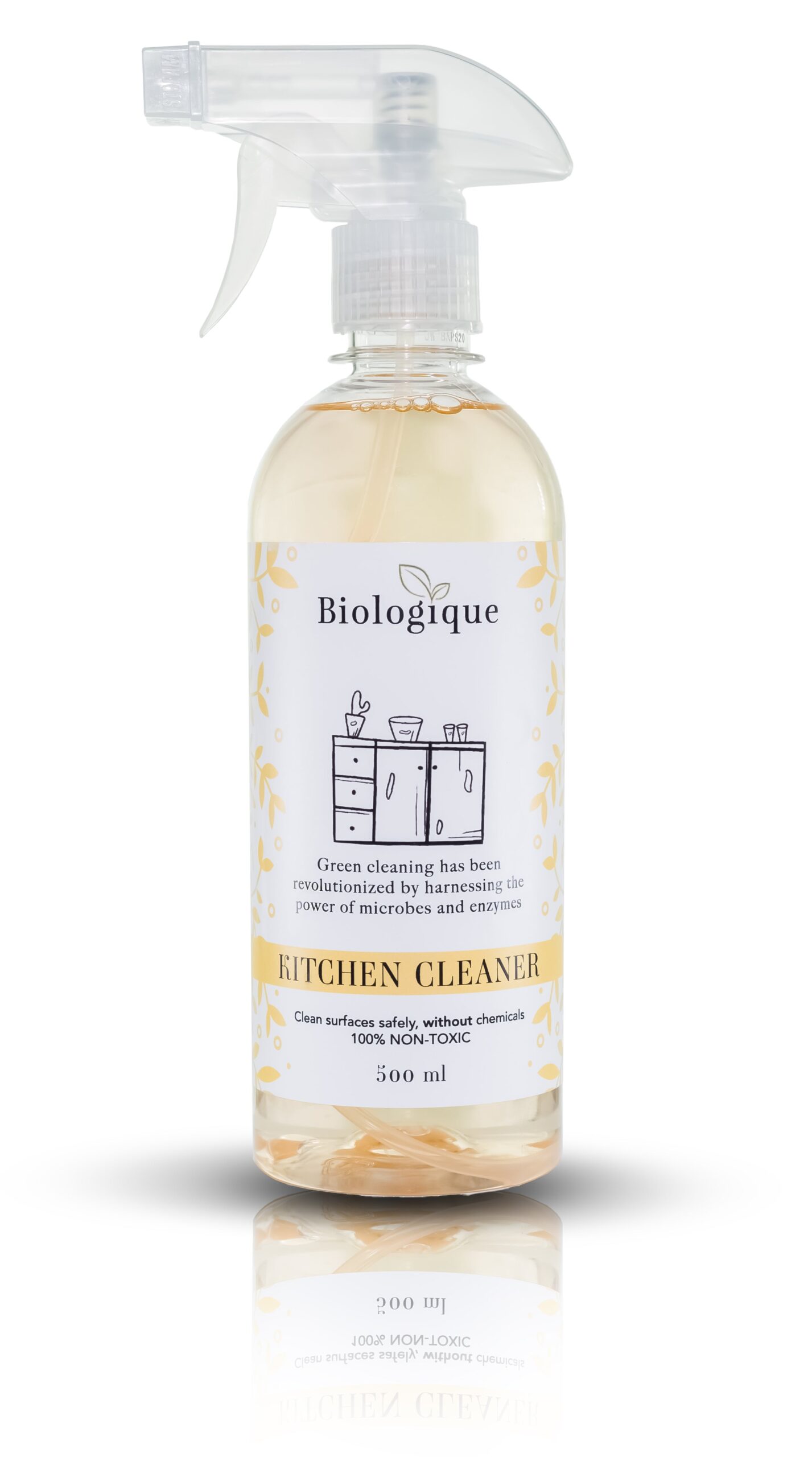 500ml Kitchen Cleaner (Ready to Use, Including Bottle) - Biologique